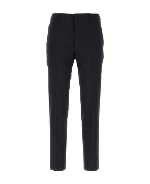 Prada Straight Leg Tailored Pants - Blue
