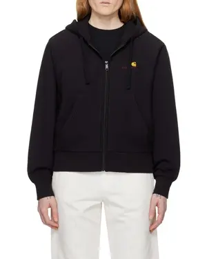 Carhartt American Script Hoodie - Black