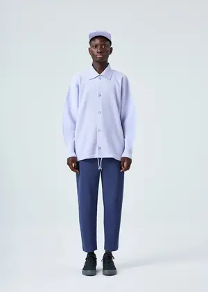 Issey Miyake Homme Plissé Pleated Tapered Trousers