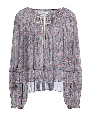 Isabel Marant Étoile Chiffon Tiered Blouse