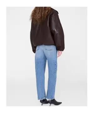 ANINE BING Long-sleeved Cotton-padded Jacket