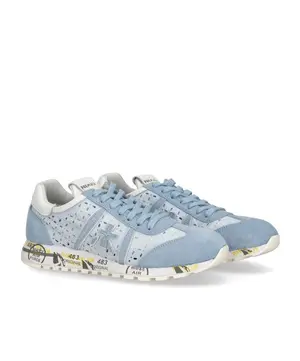 Premiata Logo Low-top Sneakers - White