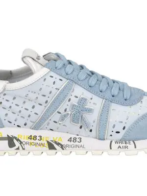 Premiata Logo Low-top Sneakers - White