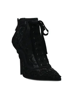 Dolce & Gabbana Lace-up Ankle Boots