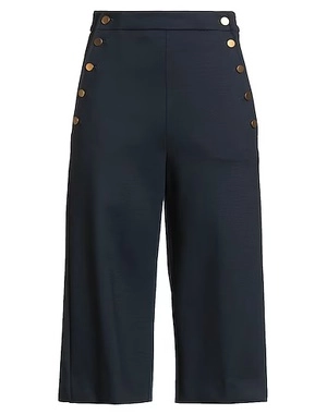 Max Mara Wide-leg Culottes With Button Detail