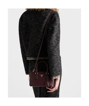 Prada Galleria Mini Saffiano Leather Bag