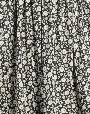 Tory Burch Floral Print Square Neck Midi Dress