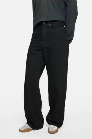 Acne Studios Logo-patch Jeans