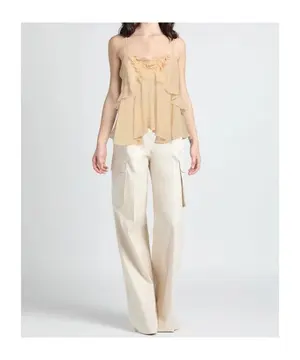 Isabel Marant Étoile Tulle Suspenders With Ruffles