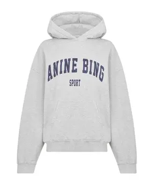 ANINE BING Long Sleeve Hooded Sweatshirt