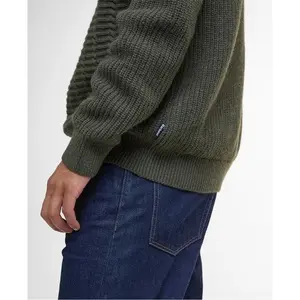 Barbour Textured Crew Neck Sweater
