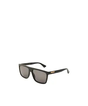 Gucci Rectangular Frame Sunglasses - Black