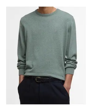 Barbour Crew Neck Sweater - Gray