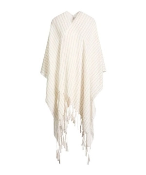 Brunello Cucinelli Striped Shawl With Tassels