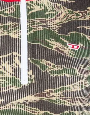 DIESEL® Camouflage Pattern Bodycon Dress