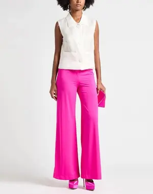 Dolce & Gabbana Solid Color Stretch Loose-fit Trousers