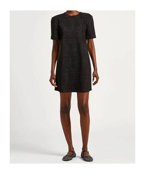 MAXCO. Max&co. Short-sleeve Crewneck Dress With Chest Pocket