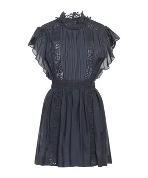 Isabel Marant Étoile Plain Colour Short Dress - Black