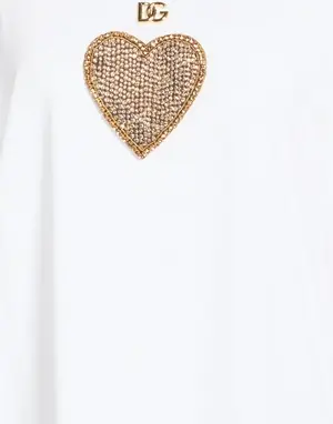 Dolce & Gabbana V-neck Solid Color Short-sleeve T-shirt