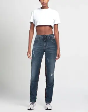 Dolce & Gabbana Plaid Straight-leg Jeans