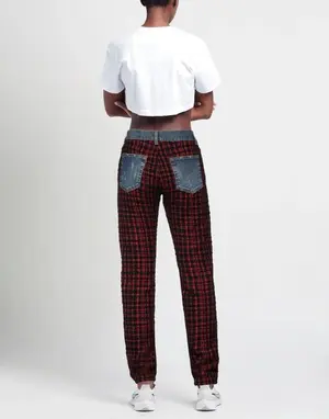 Dolce & Gabbana Plaid Straight-leg Jeans