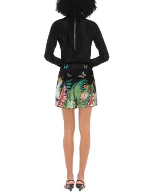 Dolce & Gabbana Printed Stretch Fabric Shorts