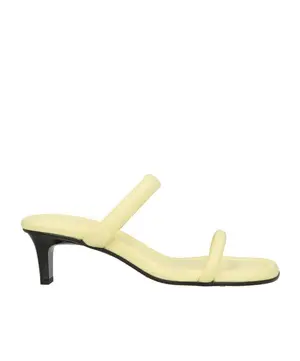 Isabel Marant Étoile Minimalist Solid Color Leather Sandals