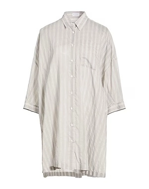 Brunello Cucinelli Oversized Striped Shirt