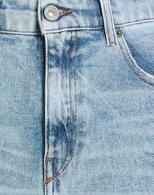DIESEL® Straight-leg Faded Denim Jeans