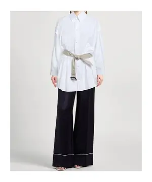 Balenciaga Belted Shirt