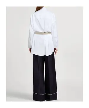 Balenciaga Belted Shirt