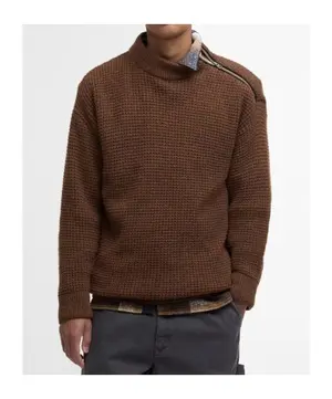 Barbour Long Sleeve Zip Up Sweater