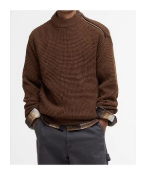 Barbour Long Sleeve Zip Up Sweater