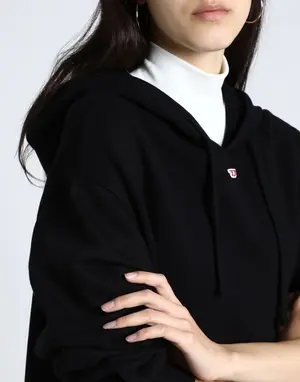 DIESEL® Midi Dress With Hood And Long Sleeves