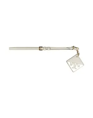 Tory Burch Crocodile Pattern Thin Belt - Nude