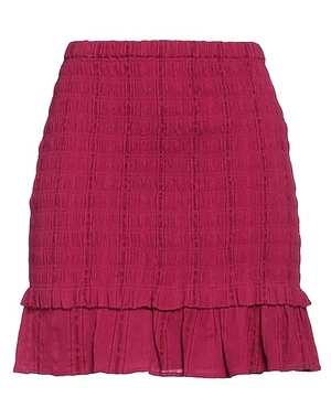 Isabel Marant Étoile Solid Color Bodycon Skirt - Red