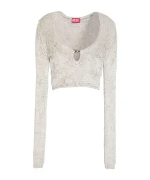 DIESEL® Plain Colour Jumper - White