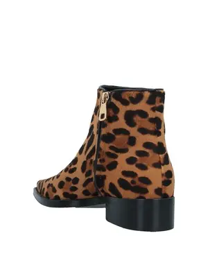 Dolce & Gabbana Leopard-print Ankle Boots