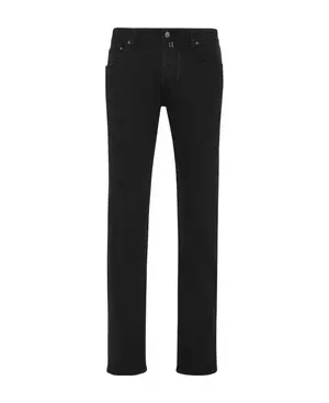 Jacob Cohen Logo Jeans - Black