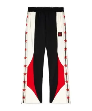 Palm Angels Paxhaas Contrast-panel Track Pants - Black