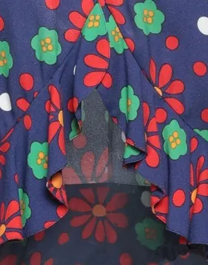 Saint Laurent Floral Print V-neck Blouse