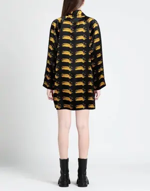 Burberry Multicolor Satin Shirt Dress
