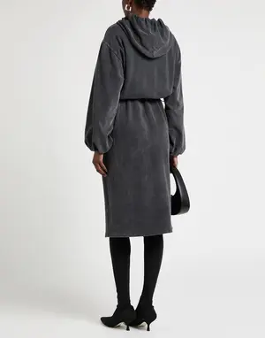 DIESEL® Hooded Long Sleeve T-shirt Dress