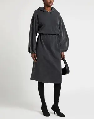 DIESEL® Hooded Long Sleeve T-shirt Dress