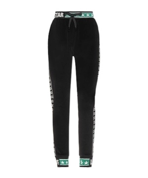 Dolce & Gabbana Solid-colored Velvet Trousers - Black