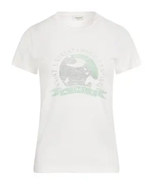 Saint Laurent Logo Crew Neck T-shirt