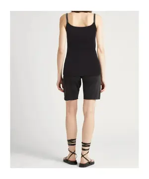 Brunello Cucinelli Ribbed Knit Suspender Belt