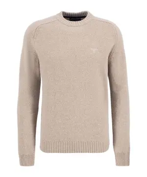 Barbour Crew Neck Sweater - Nude