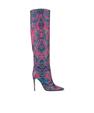 Dolce & Gabbana Pointed Toe Boots - Blue