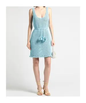 Burberry Belted Knitted Dress